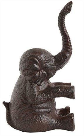 Cast Iron Elephant Door Stop