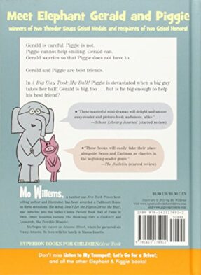 A Big Guy Took My Ball!-An Elephant and Piggie Book